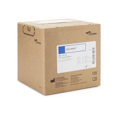 Transparrent Sysmex Diluentcell Counter Reagent Packaging Type