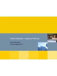 Oracle Database Capacity Planning Oracle Database Capacity Planning Pdf Pdf Pro