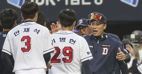 이승엽 두산 감독 최승용 호투 기대선발 역할 중요