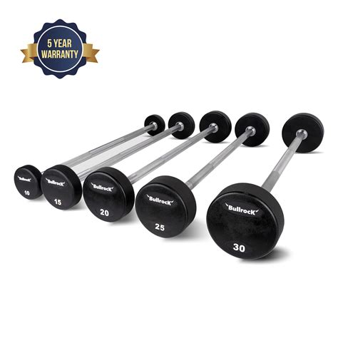 Fixed Weight Barbell Urethane Bars Set Kg Kg Kg Kg Kg
