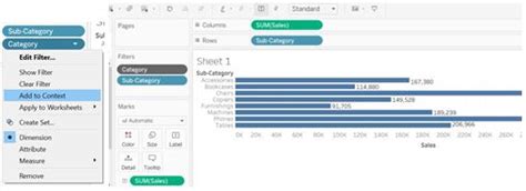 Context Filter In Tableau How To Create The Context Filter In Tableau
