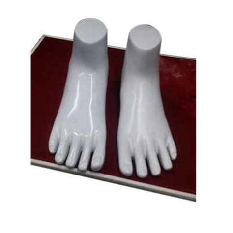 Acrylic Wooden Anklet Toe Ring Display Stand Outer Material Velvet At