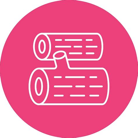 Premium Vector Tree Log Icon