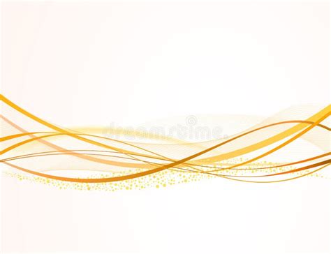 Abstract Background Vector Curve Decoration Ornate Design Illustration Stock Vector