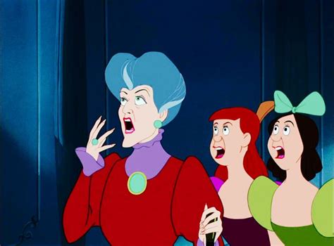 Lady Tremaine Anastasia And Drizella Evil Disney Cinderella Disney