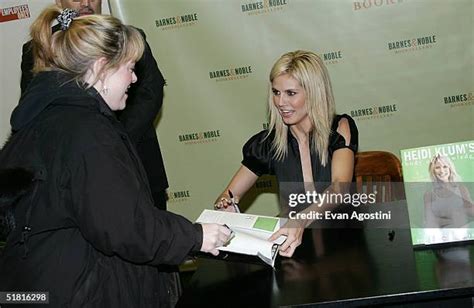 Heidi Klum Signs Copies Of Her Book Body Of Knowledge Photos And