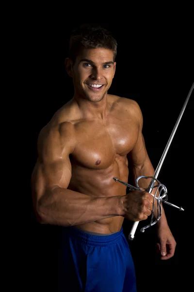 Man With Sword Stock Photo By Alanpoulson