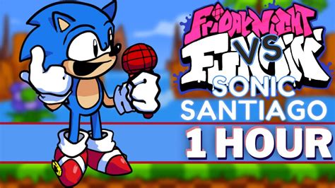 FORCES FNF HOUR Songs VS SANTIAGO Sonic The Hedgehog Faker FNF Mod OST Song YouTube