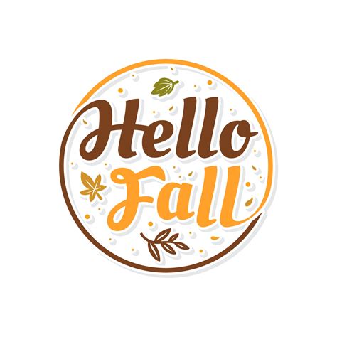 Hello Fall Lettering Text With Autumn Leaves Vector Image 11080925 Vector Art At Vecteezy Hello Fall Lettering Text With Autumn Leaves Vector Image 11080925 Vector Art At Vecteezy