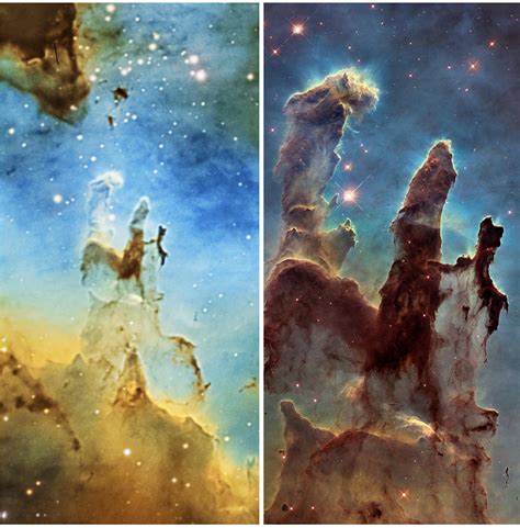 Hubble Telescope Pillars Of Creation