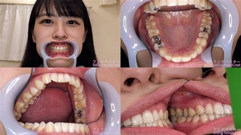 Akari Watching Inside Mouth Of Japanese Cute Girl Bite 219 1