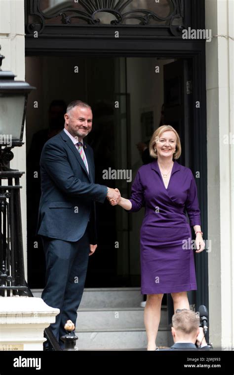 Newly Elected Conservative Leader And Prime Minister Liz Truss Entering