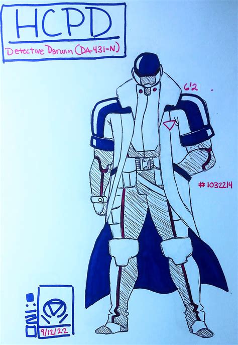Hcpd Detective Darwin By Oni18064 On Deviantart