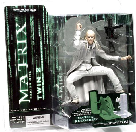 Twin 2 Matrix Reloaded Series 1 Action Figure
