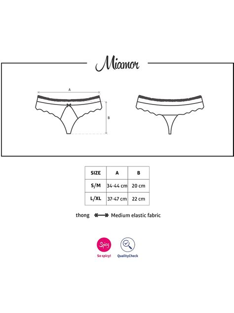 Obsessive Miamor Panties Svart 79 Kr