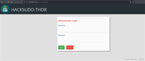 Vnlnhub Hacksudo Thor Lnvn Csdn