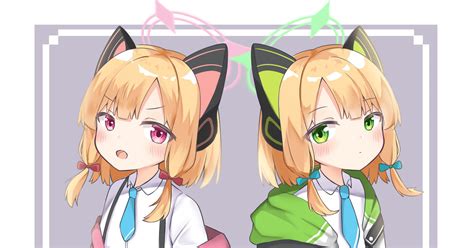 才羽ミドリ 才羽姉妹 白祈のイラスト Pixiv