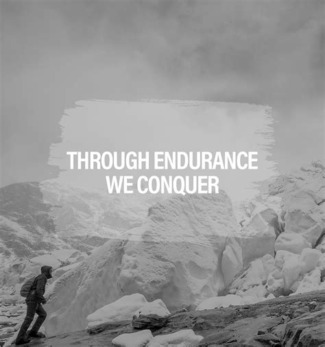 Through Endurance We Conquer