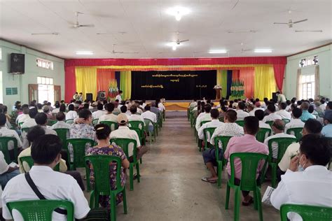 အောင်လံမြို့၌ အဂတိလိုက်စားမှုတာဆီးကာကွယ်ရေးနှင့် အသိပညာပေးဆွေးနွေးပွဲ က