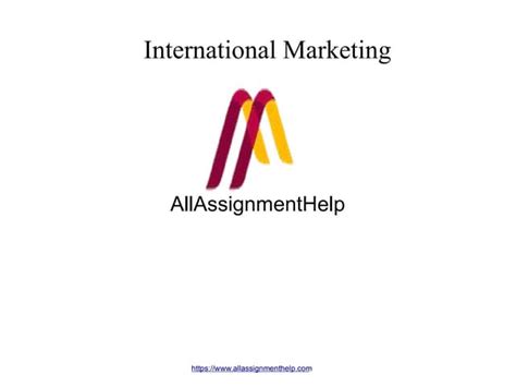 International Marketing Ppt