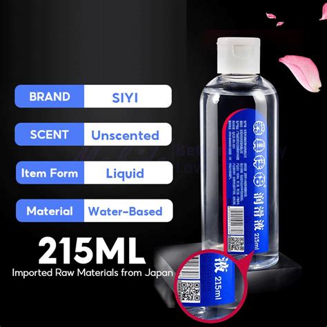 Siyi Liquid Sex Personal Lubricant Water Based Sex Lubricant Gel For Women Men Lover Couple Sex