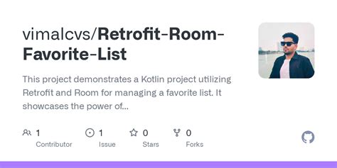 Github Vimalcvs Retrofit Room Favorite List This Project