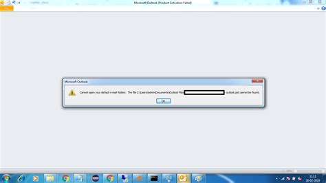 I Deleted My Outlook Account From Folder Directly And I Want To Add New