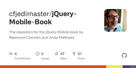 GitHub Cfjedimaster JQuery Mobile Book The Repository For The JQuery Mobile Book By Raymond