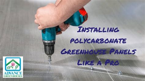 How To Secure Polycarbonate Panels In A Greenhouse 2025