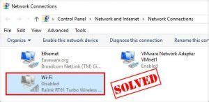 Solved WiFi Adapter Is Disabled Easily Driver Easy