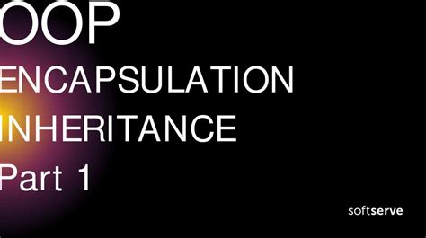 Oop Encapsulation Inheritance презентация онлайн
