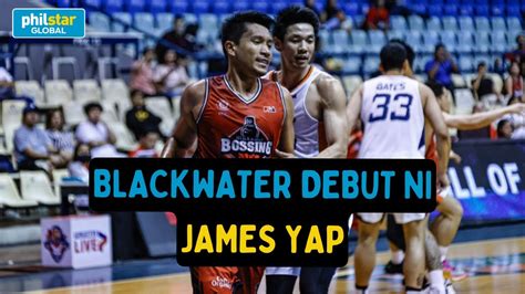 James Yap nanalo sa unang laro niya sa ilalim ng Blackwater Bossing - YouTube