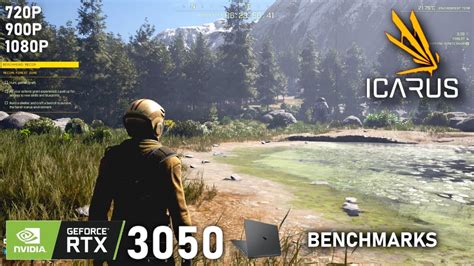ICARUS RTX 3050 M 75W 5600H 1x8GB Gameplay Multiple Settings