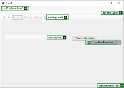 The Text And Image Of The Toolstripmenutems Cannot Be Shown Completely Issue Dotnet