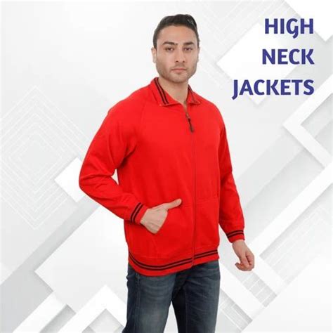 Cotton Blend Navy Blue High Neck Jacket At ₹ 850piece In Vasco Da Gama