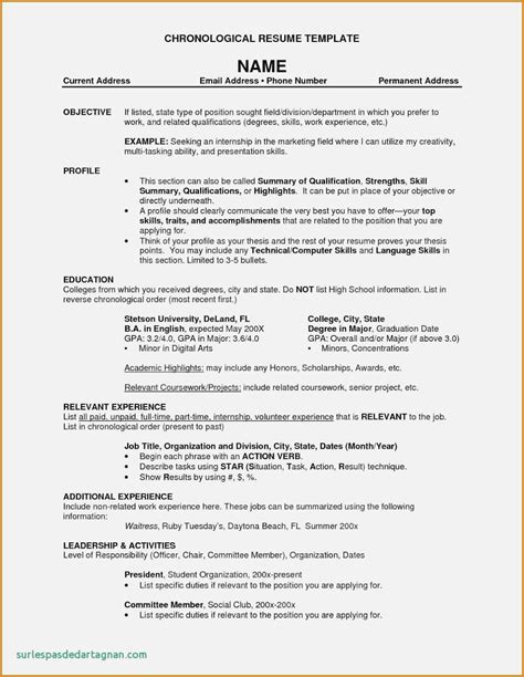 A Resume Title Examples Resume Samples