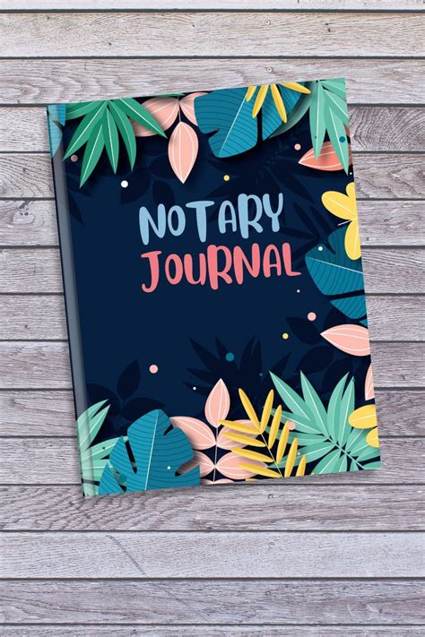 Notary Journal Detailed Recording Of Notarial Acts