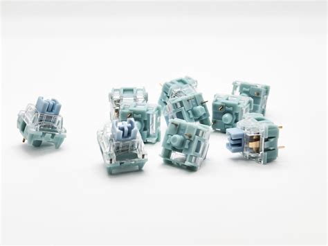 TTC Bluish White FULL Silent Tactile Switches – Upgrade Keyboards