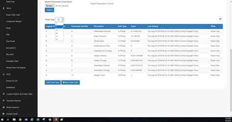 deleting existing parameters onping automation platform