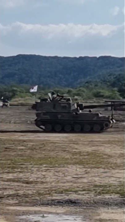 K9자주포 기동훈련 K9 Self Propelled Gun Maneuvers Youtube