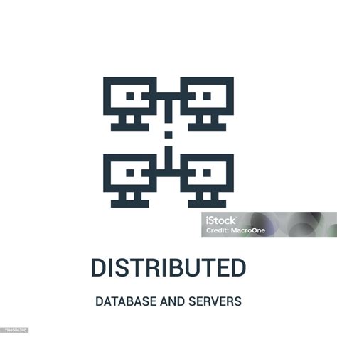 Vecteur Dicône Distribué À Partir De La Collection De Bases De Données