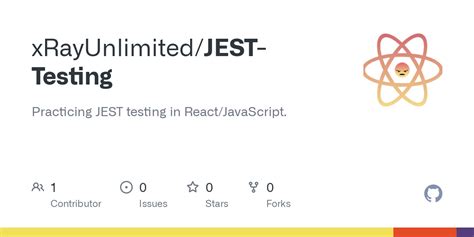 GitHub XRayUnlimited JEST Testing Practicing JEST Testing In React JavaScript
