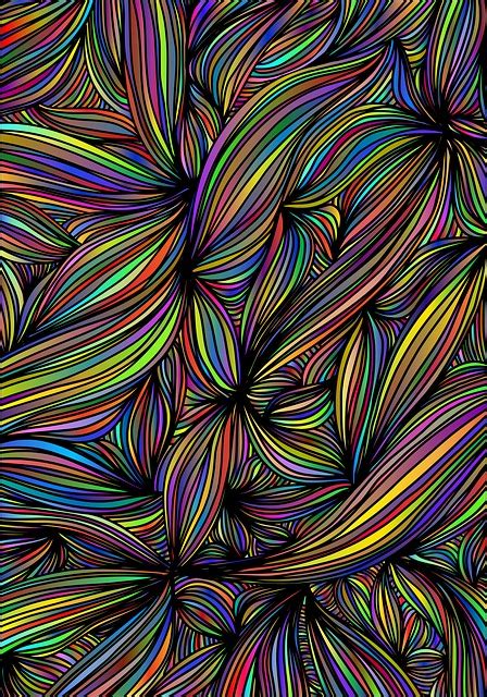 Download Psychedelic Background Wallpaper Royalty Free Vector