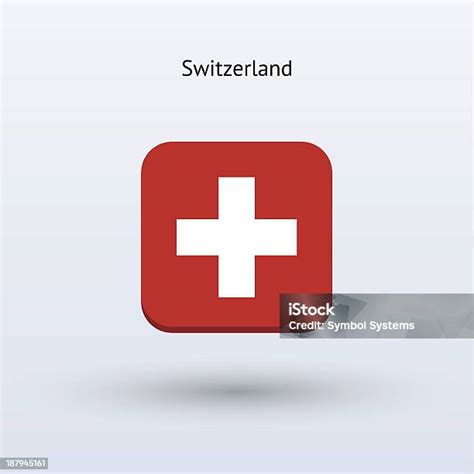 Ikon Bendera Swiss Ilustrasi Stok Unduh Gambar Sekarang Bendera