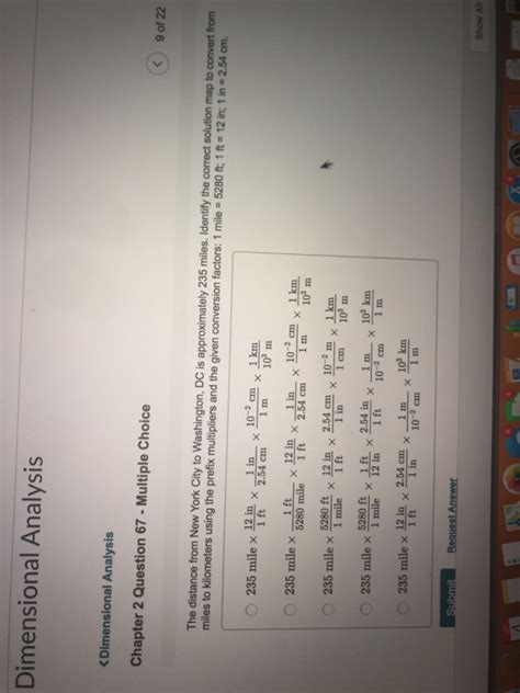 Solved Dimensional Analysis Chegg
