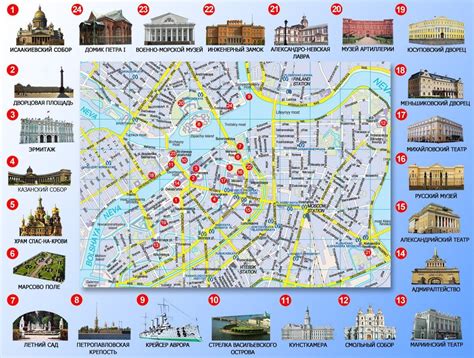 A Large Map With All The Major Cities