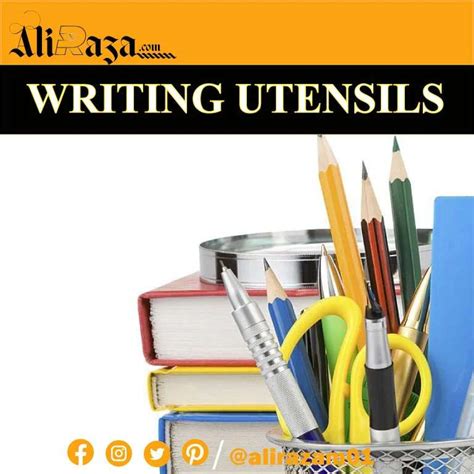 Writing Utensils Making Note Taking Fun And Easy