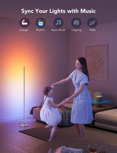 Led Corner Floor Lamp Zenith Lamp By Retrogoods
