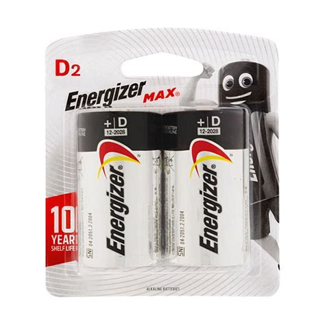 Promo Energizer Max Alkaline Baterai Tipe D 2 Pcs Diskon 31 Di
