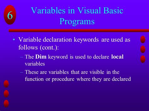 using visual basic 6 0 to create web based database applications ppt